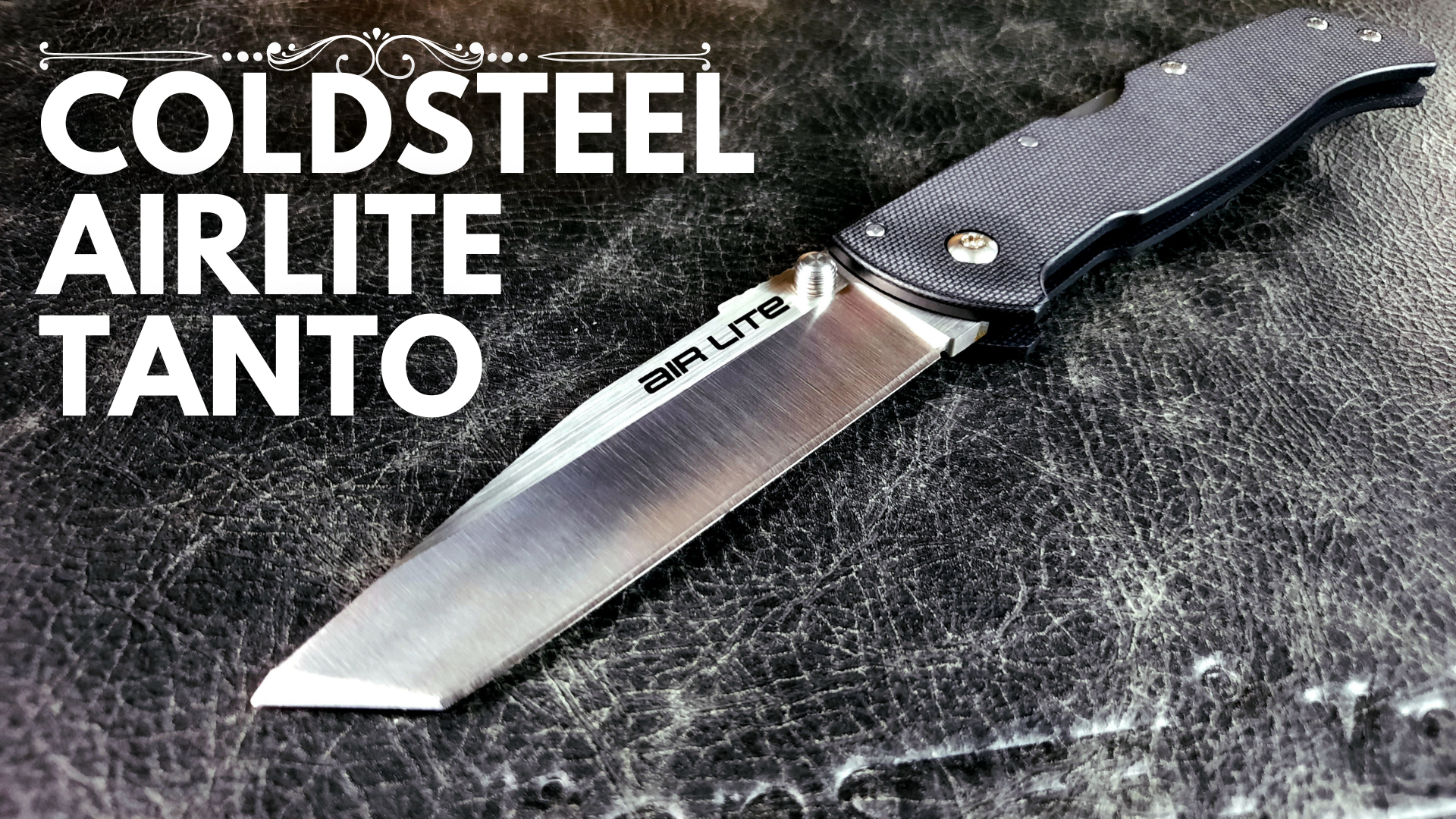 Cold Steel Air Lite Tanto Feather-light EDC | Urban Knife Guy