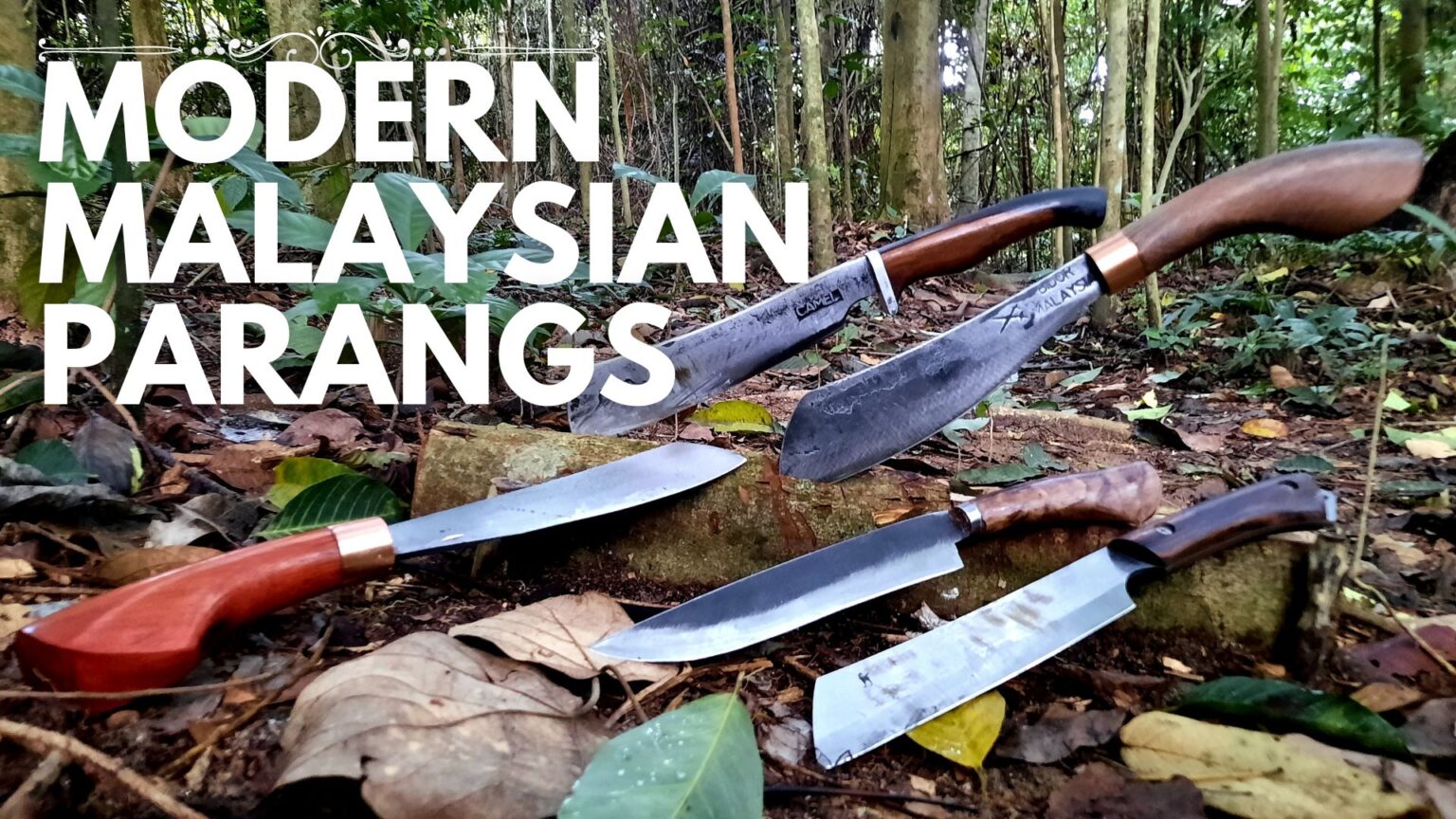 Introduction to the Modern Malaysian Parang (Machete) Part 2: Materials ...