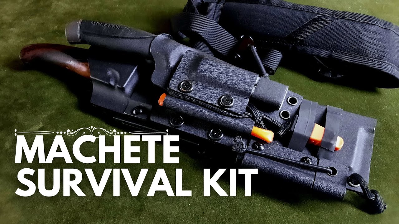 Machete Survival Kit for Hiking & Bushcraft | Urban Knife Guy