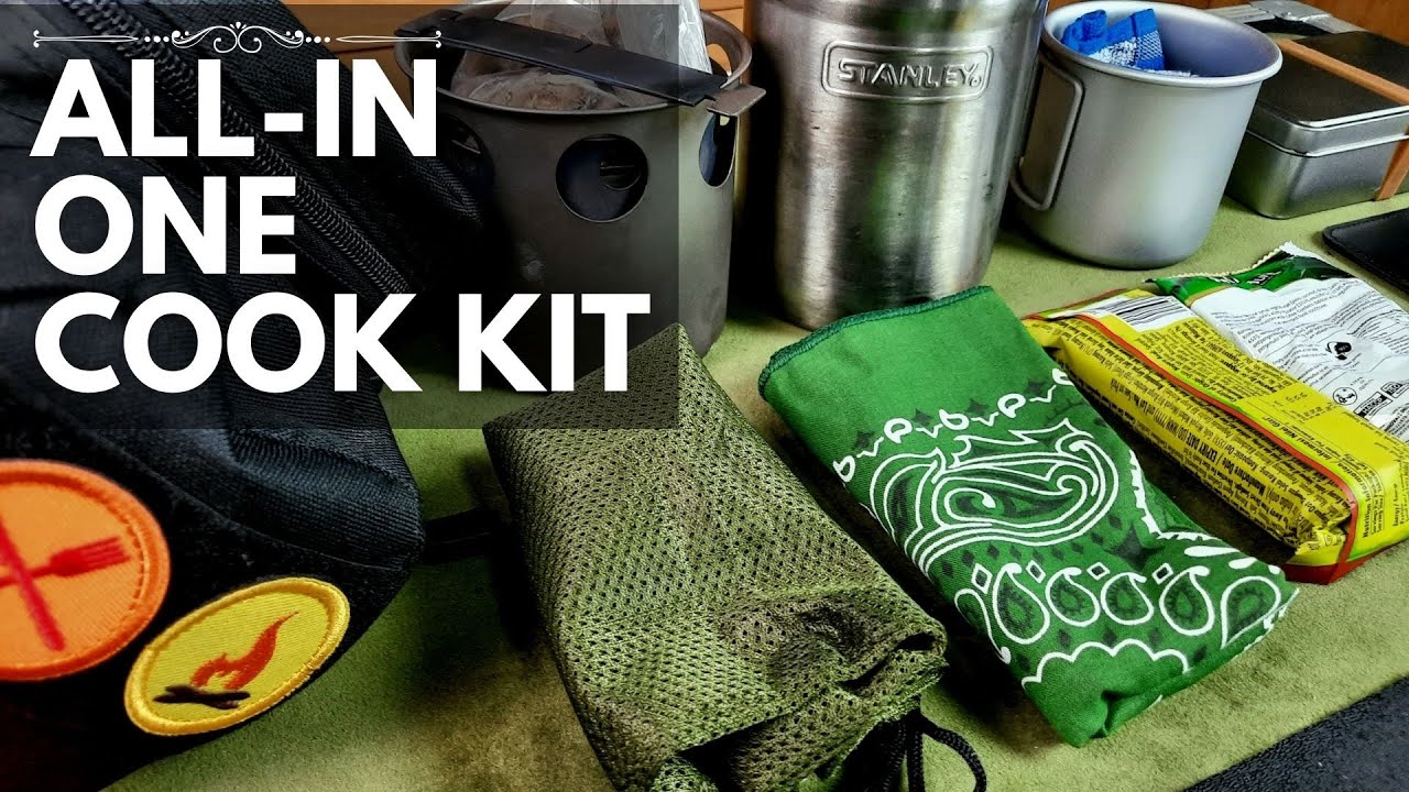 All-in-One Cook Kit for Bushcraft, Hiking & Camping | Urban Knife guy