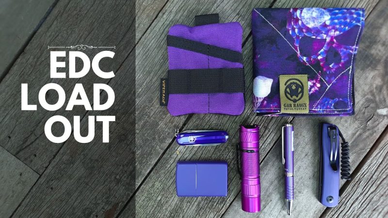 All-Purple EDC Loadout with Urban EDC Gear | Urban Knife Guy