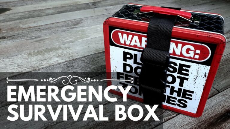 Emergency Survival Box | Urban Knife Guy