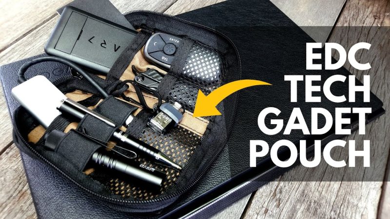 EDC Tech Gadget Pouch | Urban Knife Guy