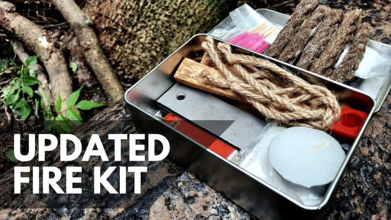 Essential Fire Kit for Bushcraft & Camping | Urban Knife Guy