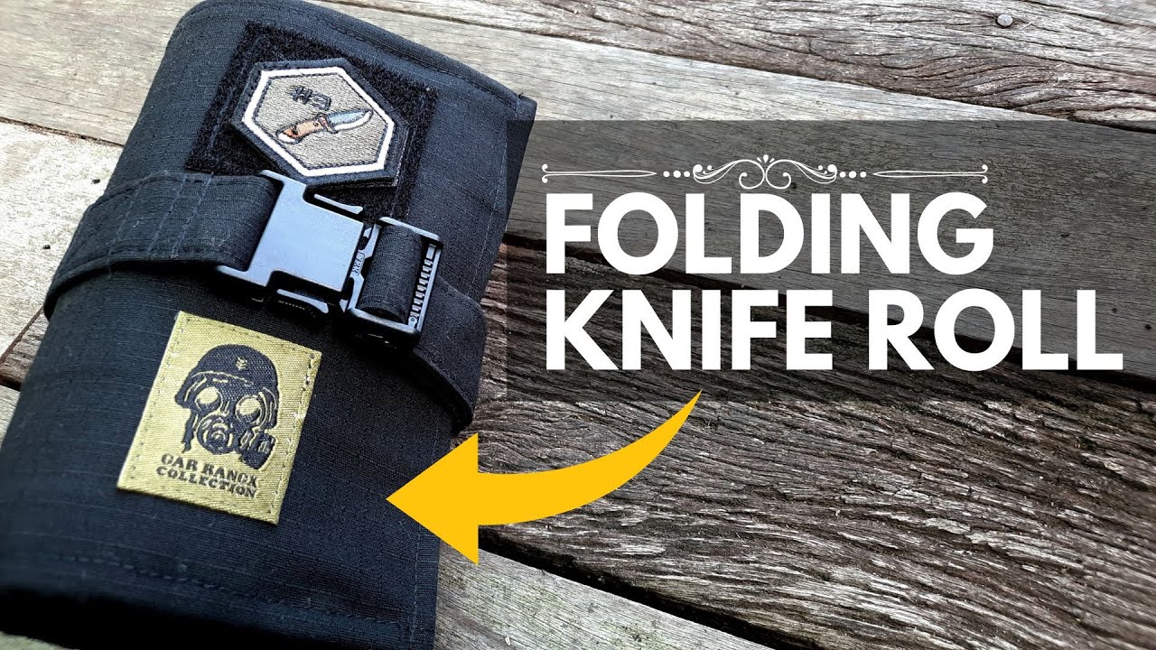 Folding Knife Roll | Urban Knife Guy